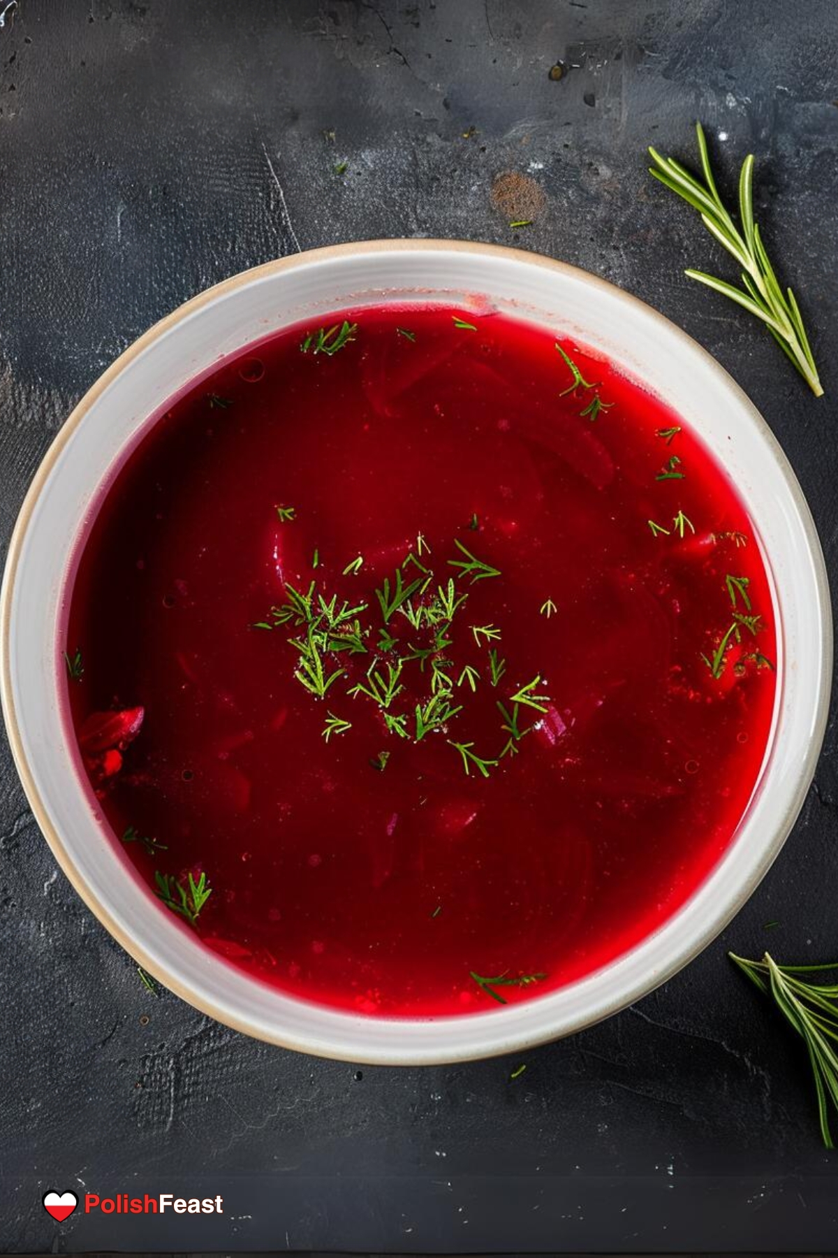 Borscht Polish Beet Soup - Polish Feast