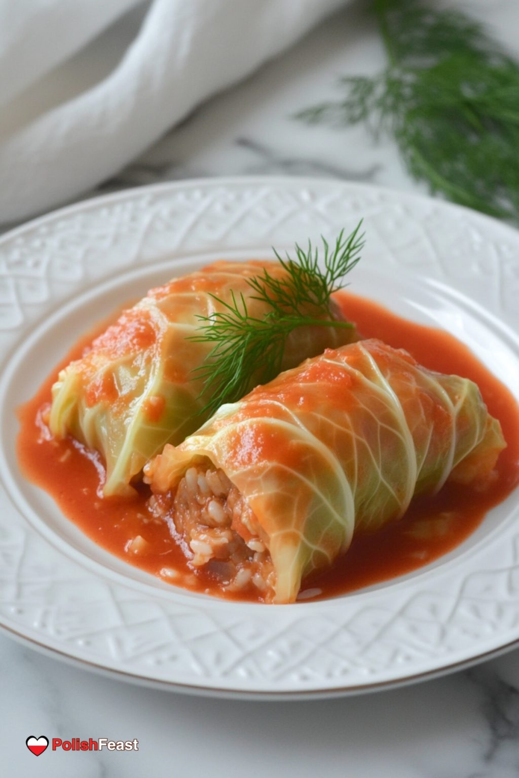Gołąbki Recipe - Polish Stuffed Cabbage Rolls - Polish Feast