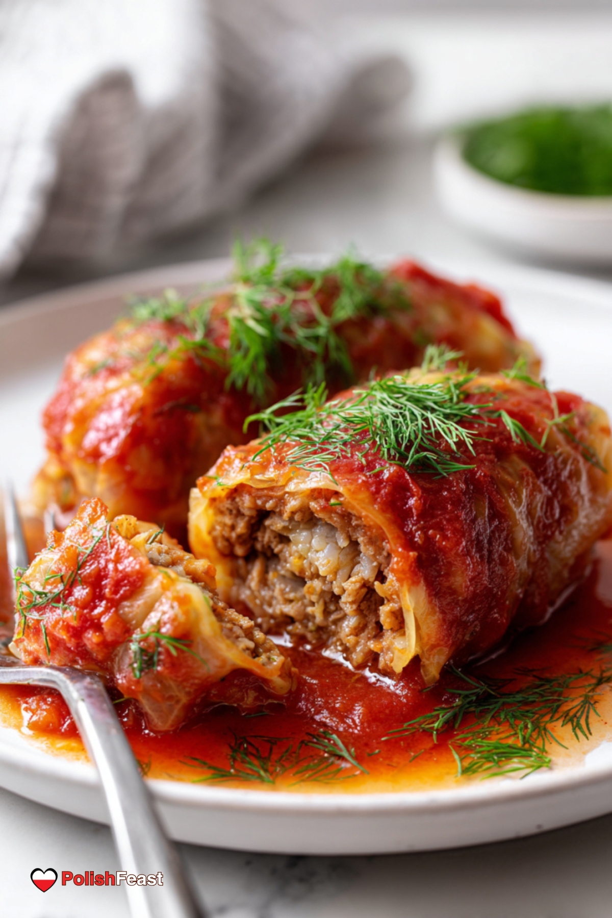 Gołąbki Recipe - Polish Stuffed Cabbage Rolls - Polish Feast