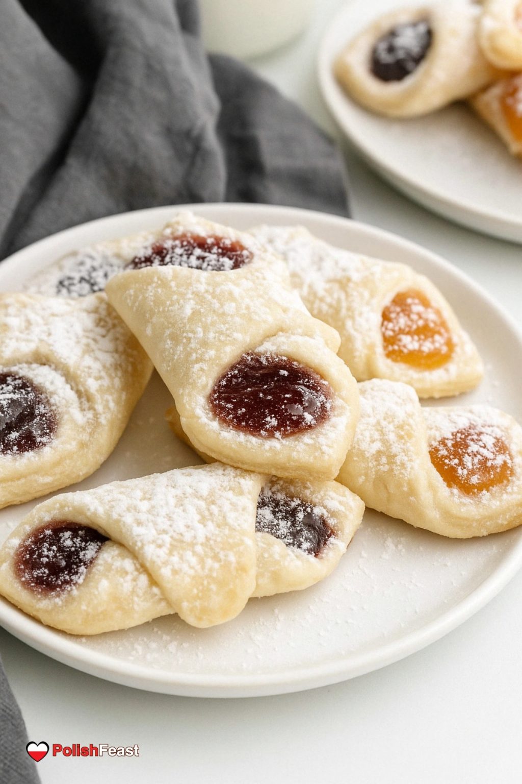 Traditional Kolaczki Recipe (Polish Jam Cookies)