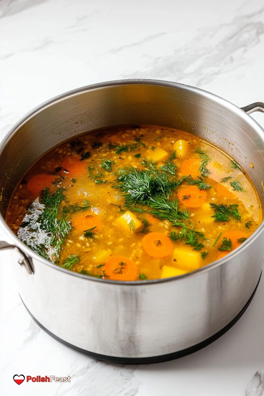 Krupnik Recipe (Polish Barley Soup) - Polish Feast