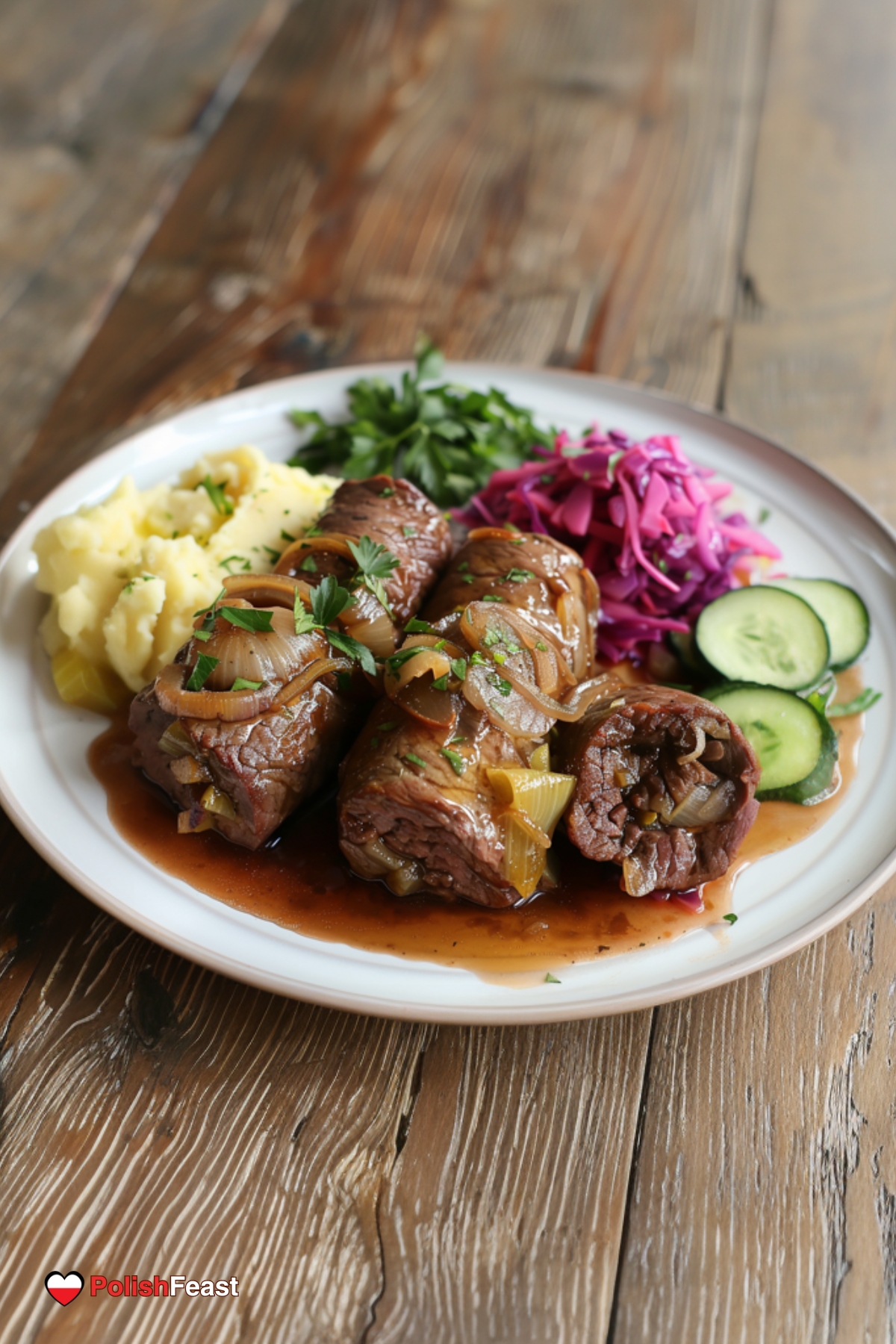 Polish Beef Roulade (Zrazy) Recipe - Polish Feast