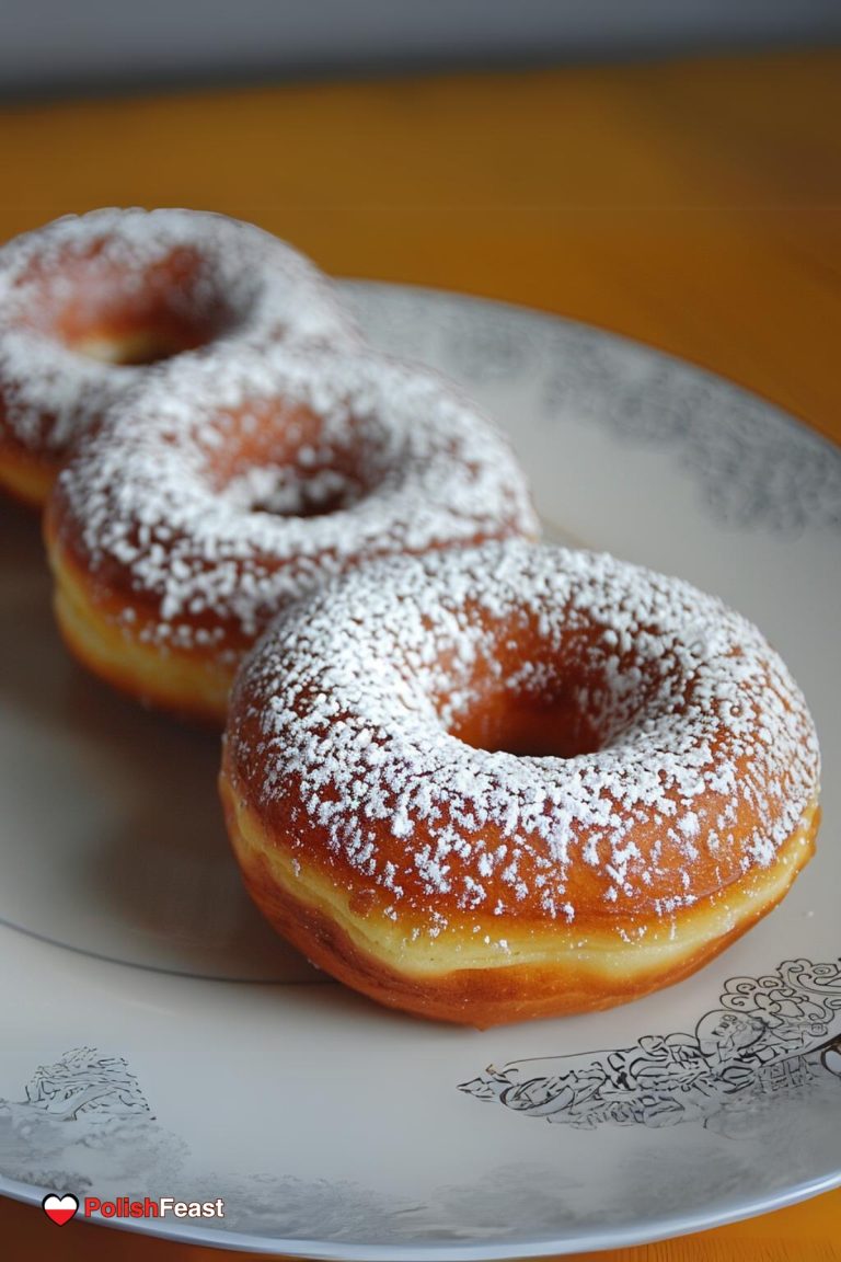 Polish Cheese Donuts - Oponki - Polish Feast