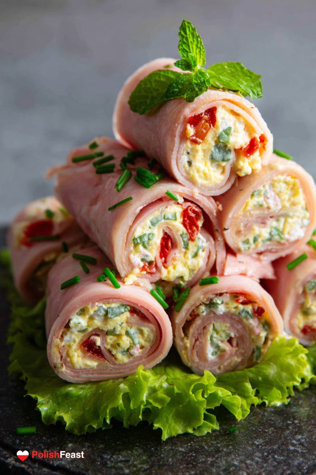 Polish Ham Rolls Recipe (Roladki Z Szynki) - Polish Feast