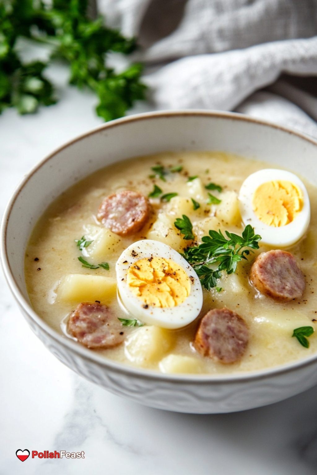 Delicious Polish Horseradish Soup Recipe (Zupa Chrzanowa)