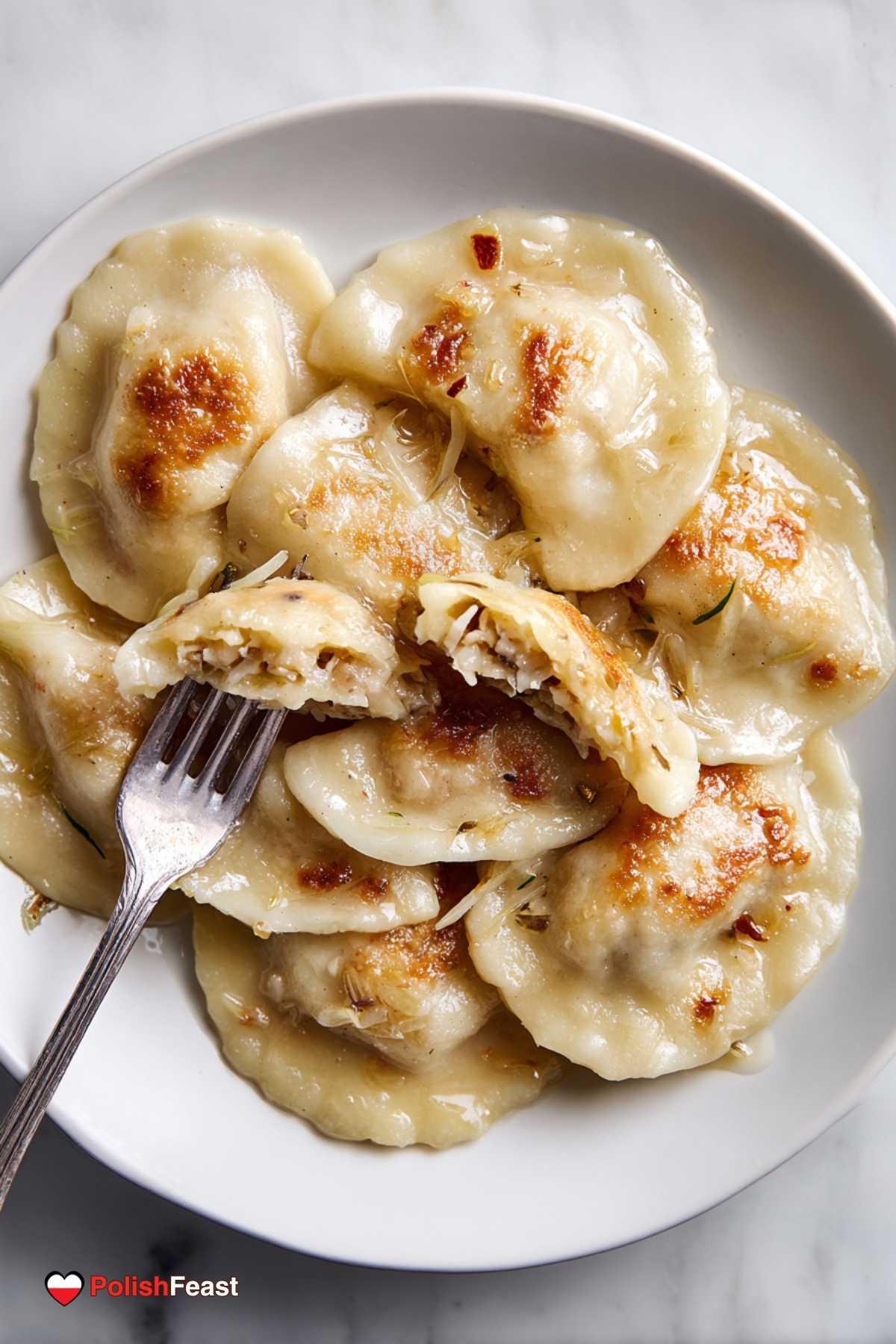 The Best Polish Sauerkraut And Mushroom Pierogi Recipe