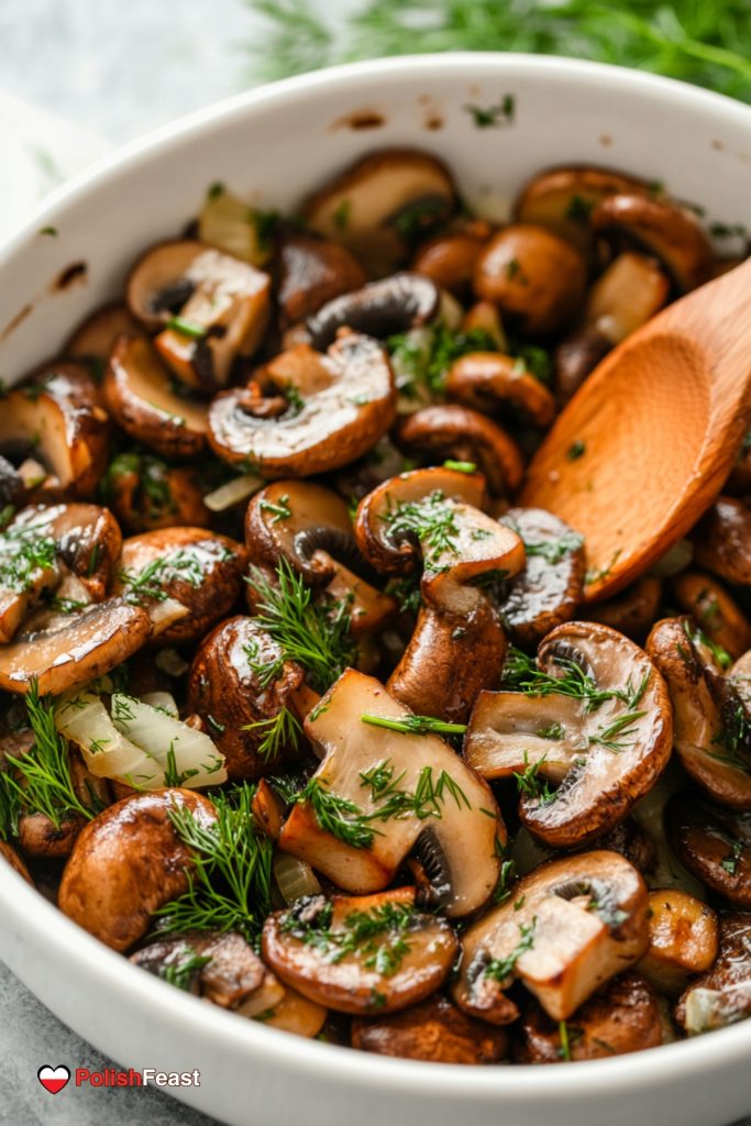 Polish Mushroom Soup Recipe - Zupa Grzybowa - Polish Feast